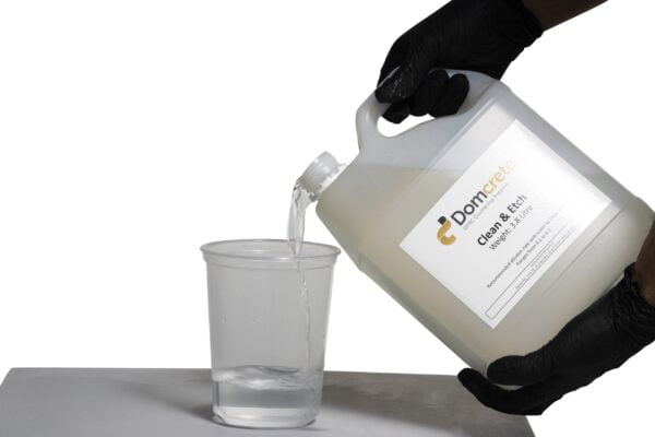 Clean and Etch Solution: Prepare Surfaces | Domcrete